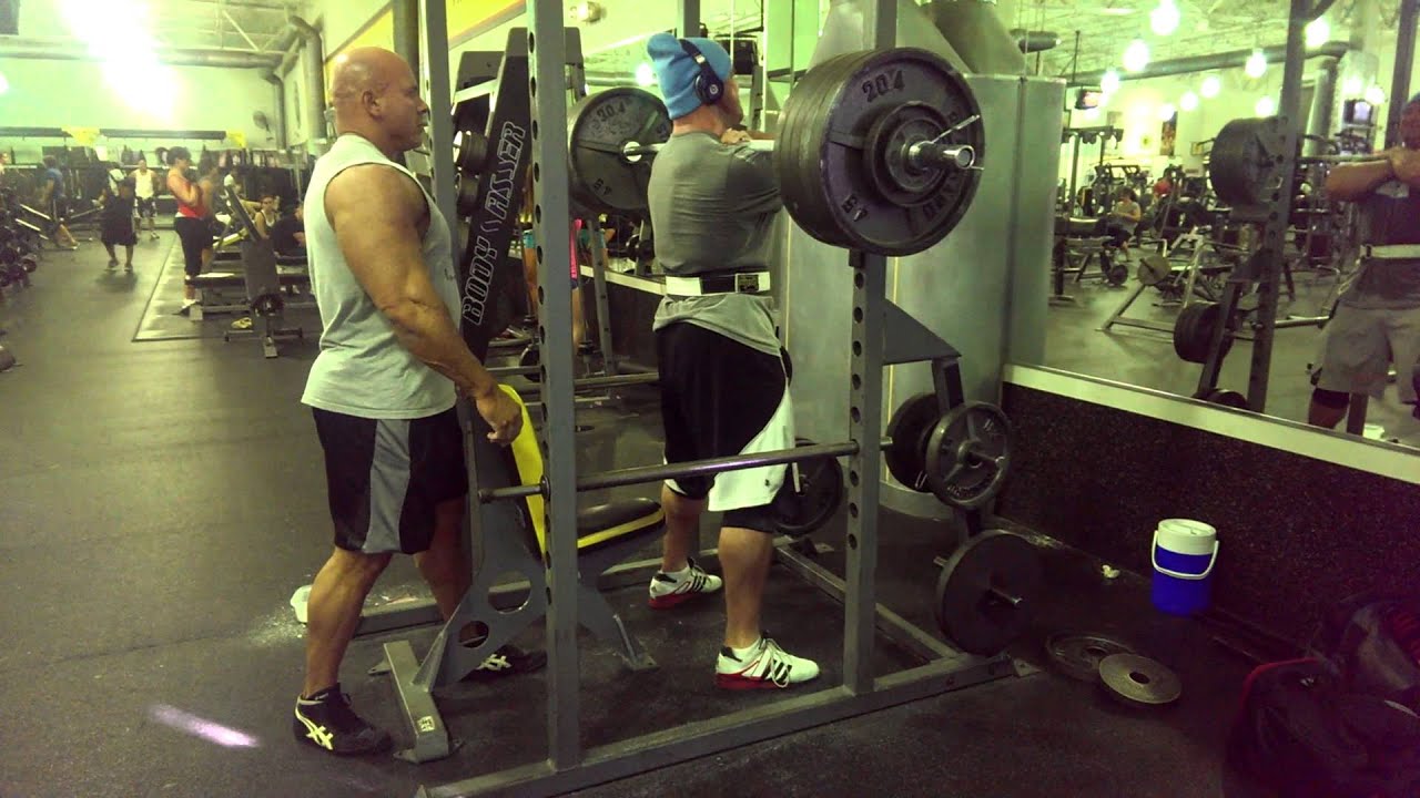 Creed Childress 520 Front Squat - YouTube
