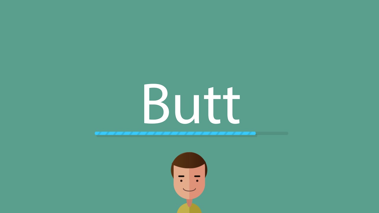 How to pronounce Butt - YouTube