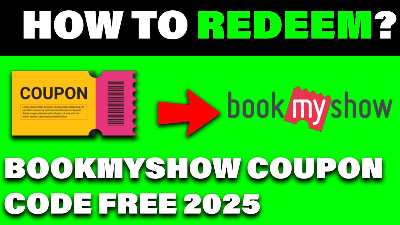 BookMyShow Coupon Code Free Codes (Working 2025!) - YouTube