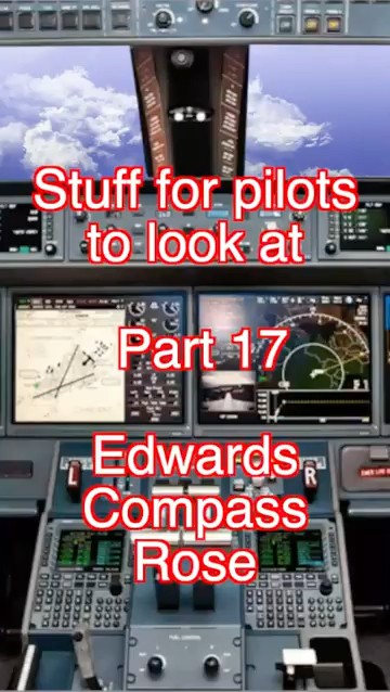 Stuff for pilots to look at Pt 17: Edwards Compass Rose #aviation # ...