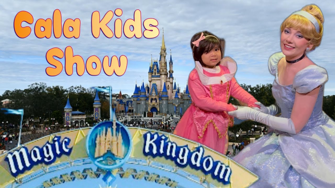 Magic Kingdom at Walt Disney World with the Cala Kids - YouTube