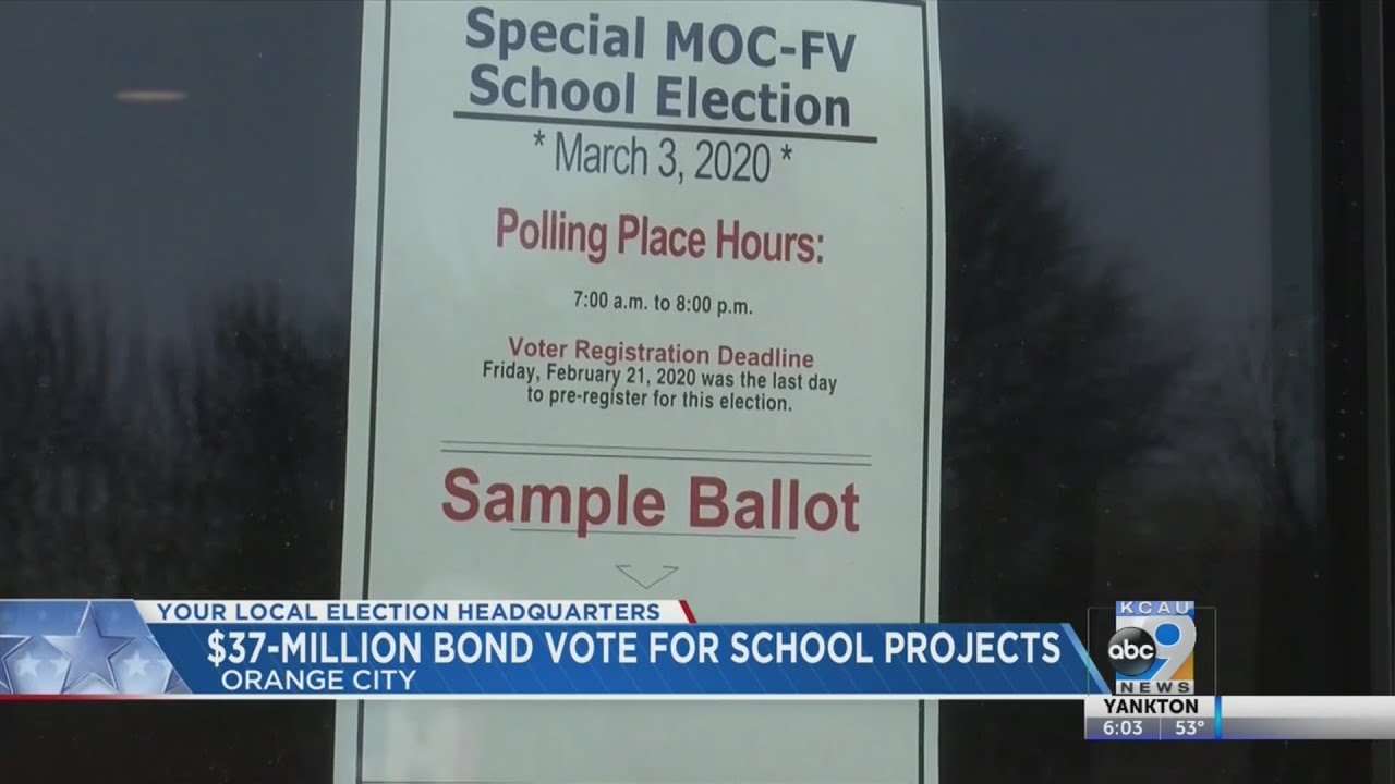$37 million bond vote for school projects - YouTube