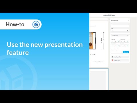 How to use the new presentation feature - YouTube