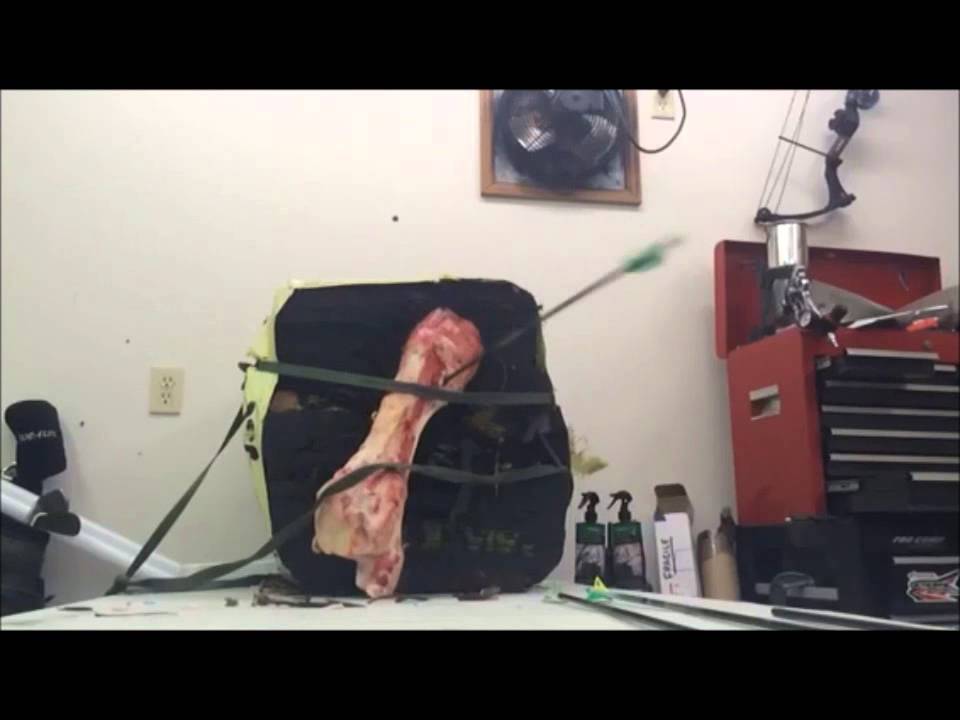Single Bevel Broadhead Bone Test, Helix Broadhead - YouTube