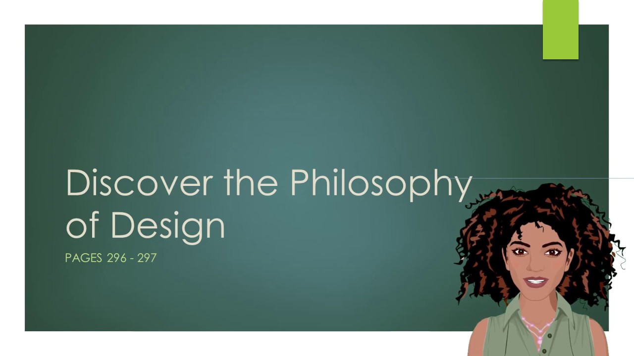 Discover the Philosophy of Design - YouTube