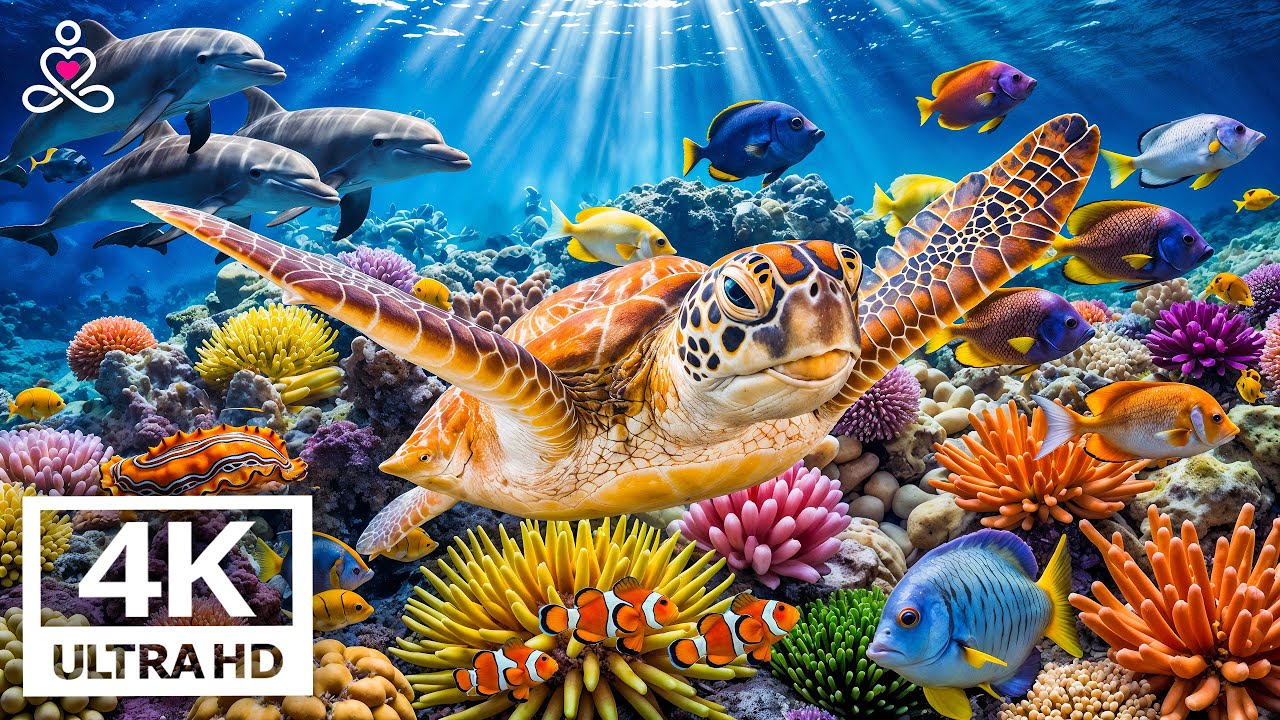 The Ocean 4K ULTRA HD - The Best 4K Sea Animals for Relaxation ...