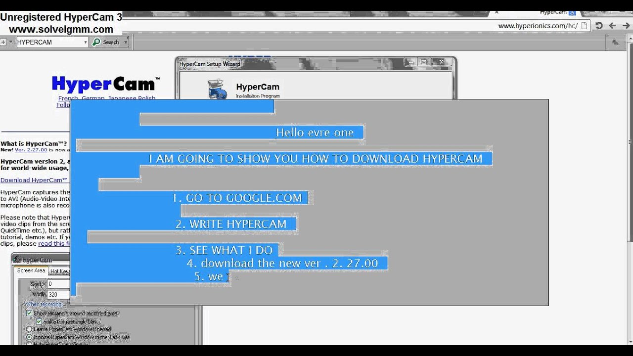 HOW TO DOWNLOAD HYPERCAM FOR FREE - YouTube