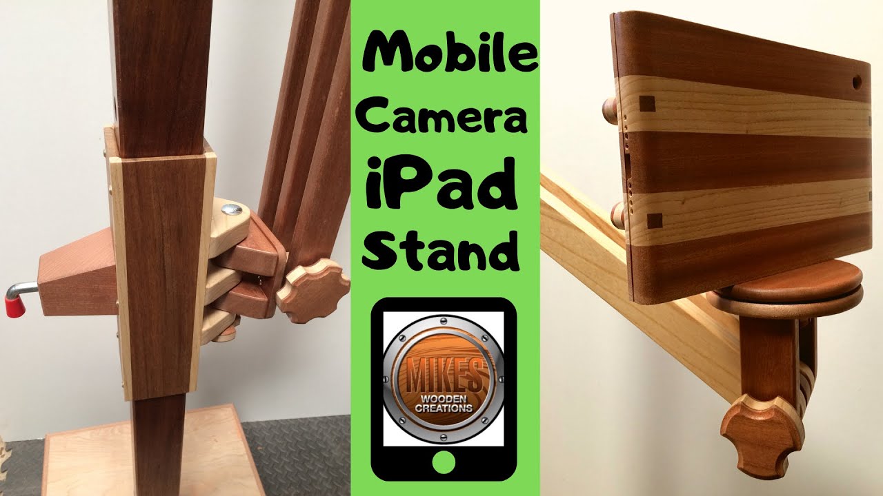 DIY Articulating TV/iPad mount/stand (first use of ITECH 310S planer ...