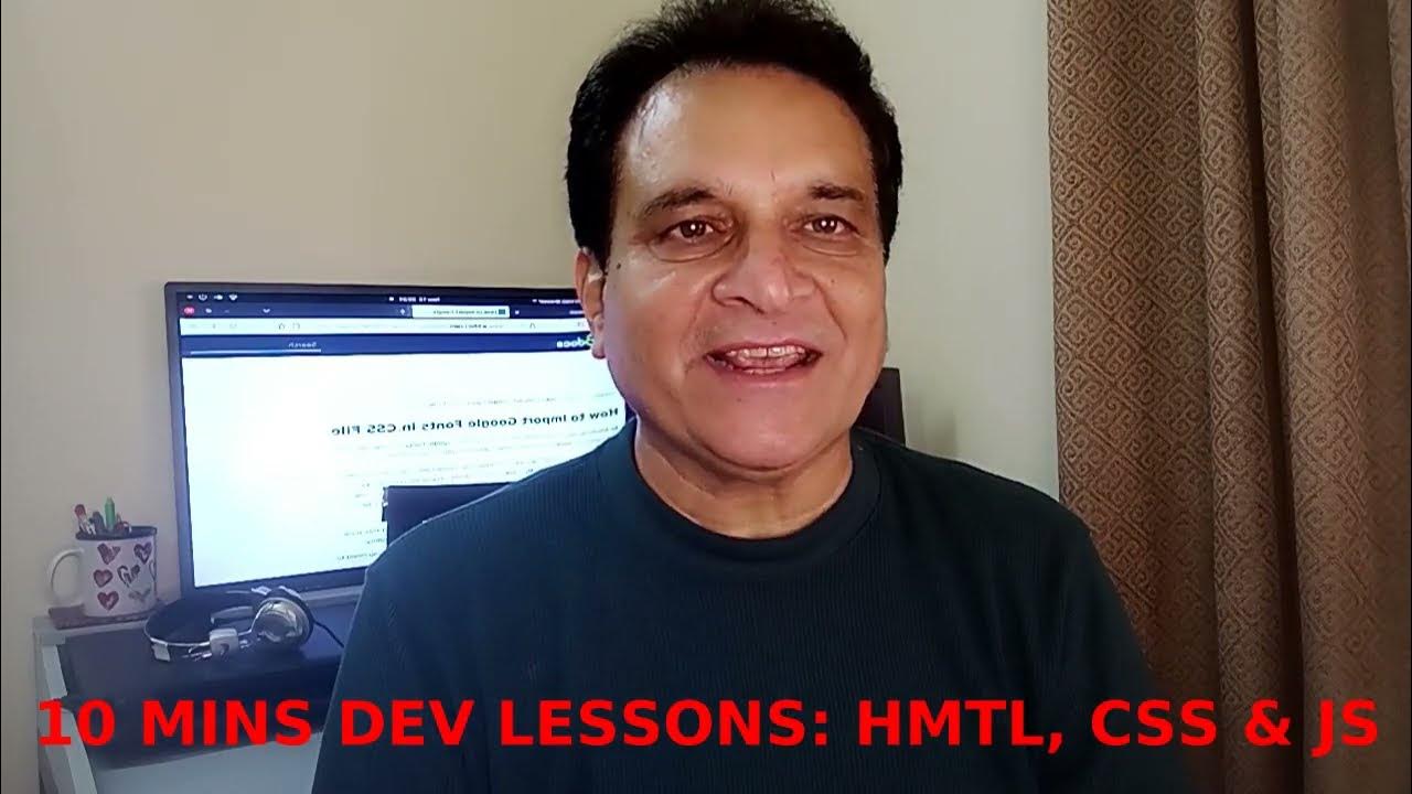 Front End Development Using Html Css And Javascript Youtube