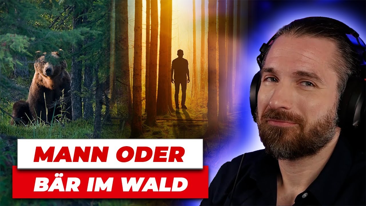 Frauen antworten auf: Lieber einen Bären oder einem Mann allein im Wald begegnen? - YouTube