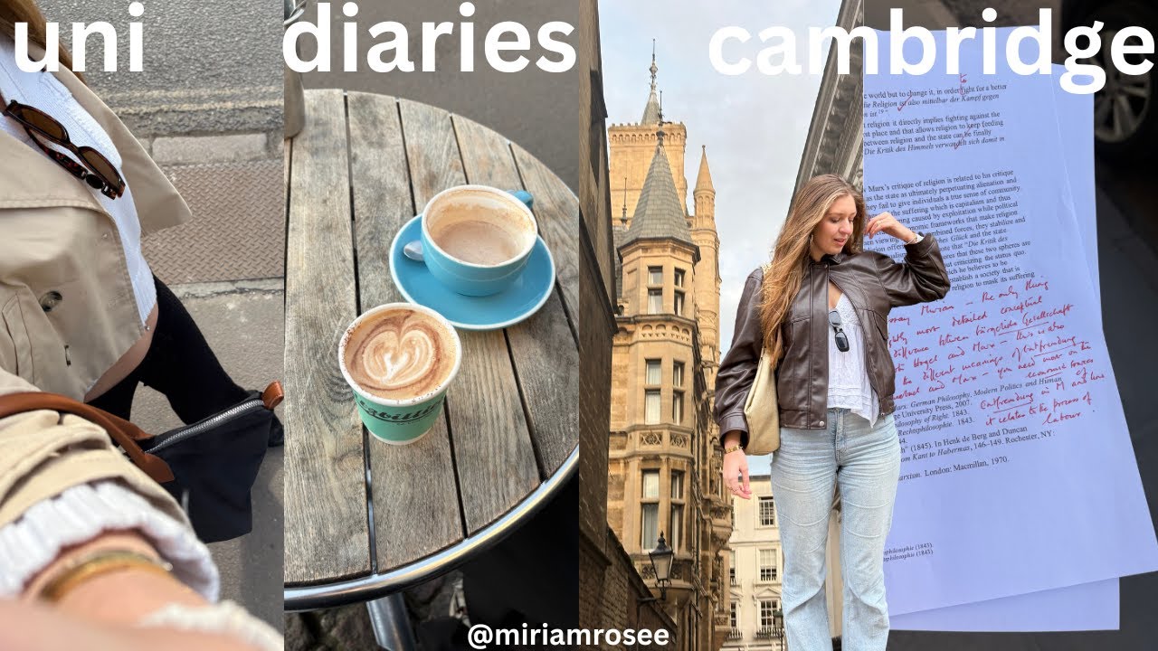 days in the life studying at Cambridge🧸 II uni diaries - YouTube