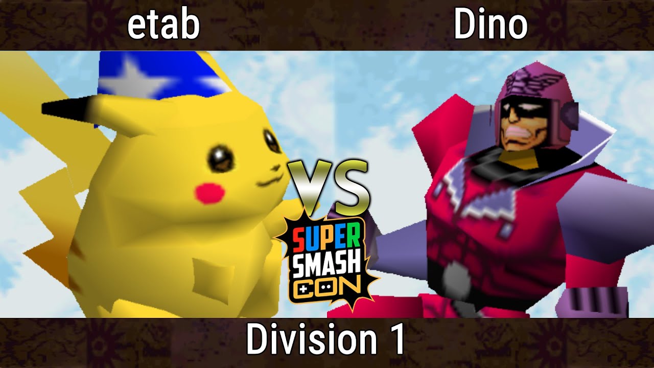 SSC 2023 - etab (Pikachu) Vs. Dino (Captain Falcon) Smash Bros - SSB64 ...