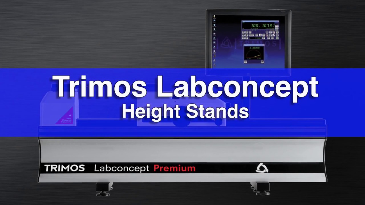 Fowler Trimos Labconcept Premium: Height Stands - YouTube