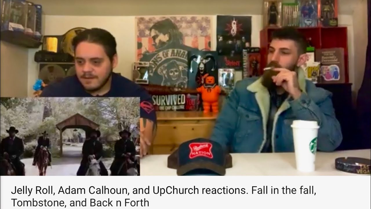 Jelly Roll, Adam Calhoun, and UpChurch reactions. Fall in the fall ...