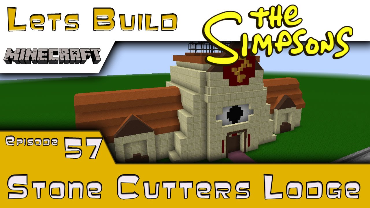 Minecraft :: Springfield Lets Build :: Stone Cutters Lodge :: E57 - YouTube