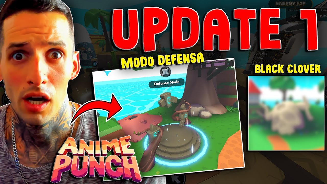 UPDATE 1 ANIME PUNCH ROBLOX *DEFENSE MODE* - YouTube