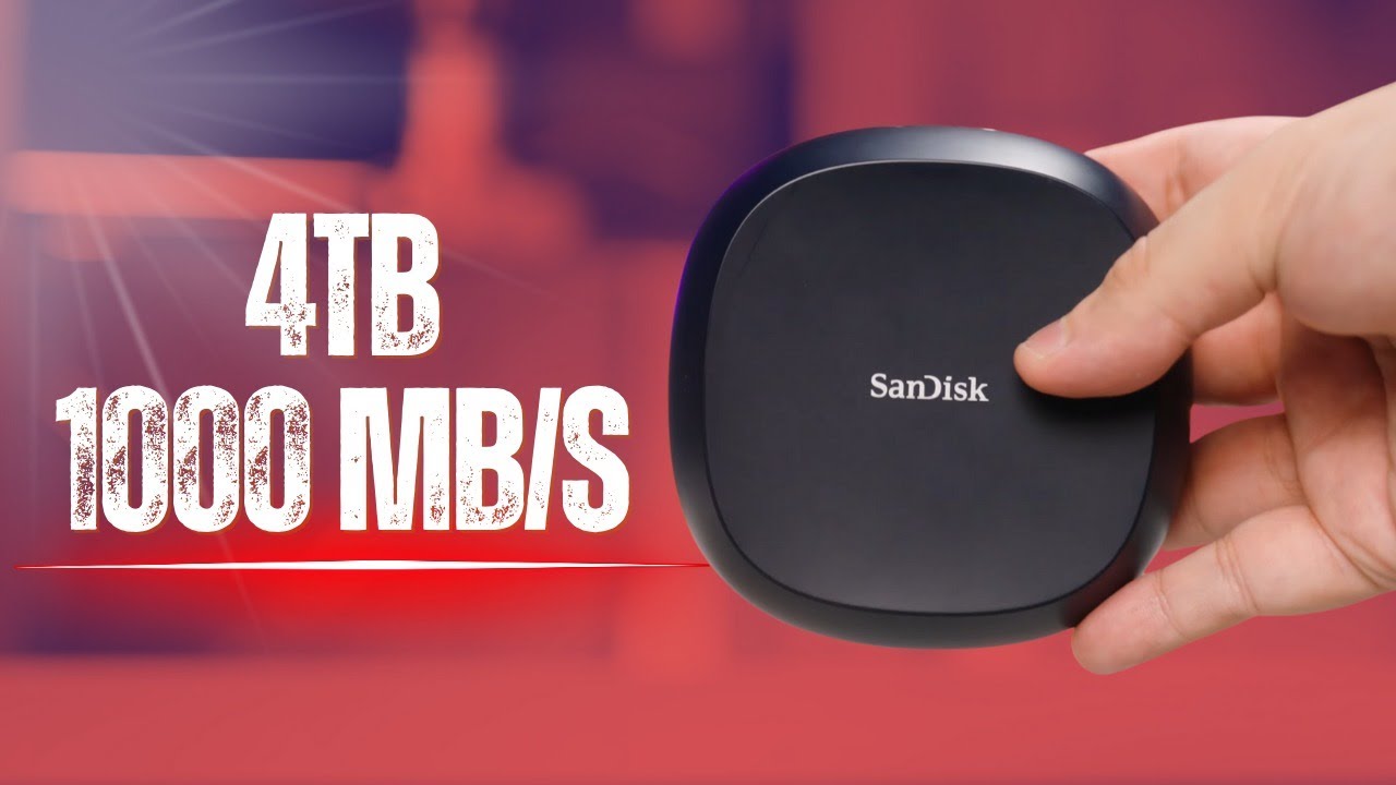 4TB Depolama ve 1000 MB/s Hız: Sandisk Desk Drive SSD İncelemesi - YouTube
