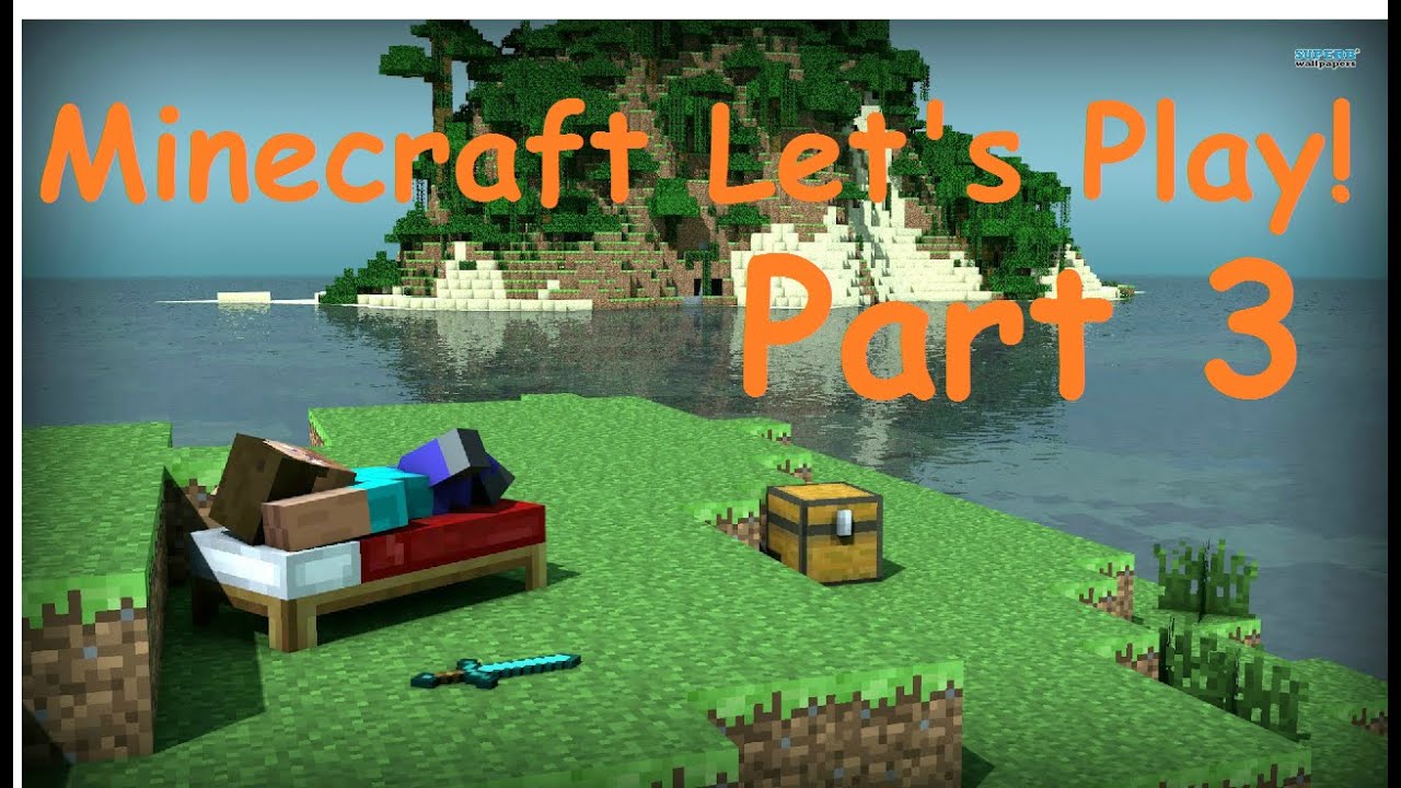 Minecraft Let's Play on PC Part 3: More House Building! - YouTube