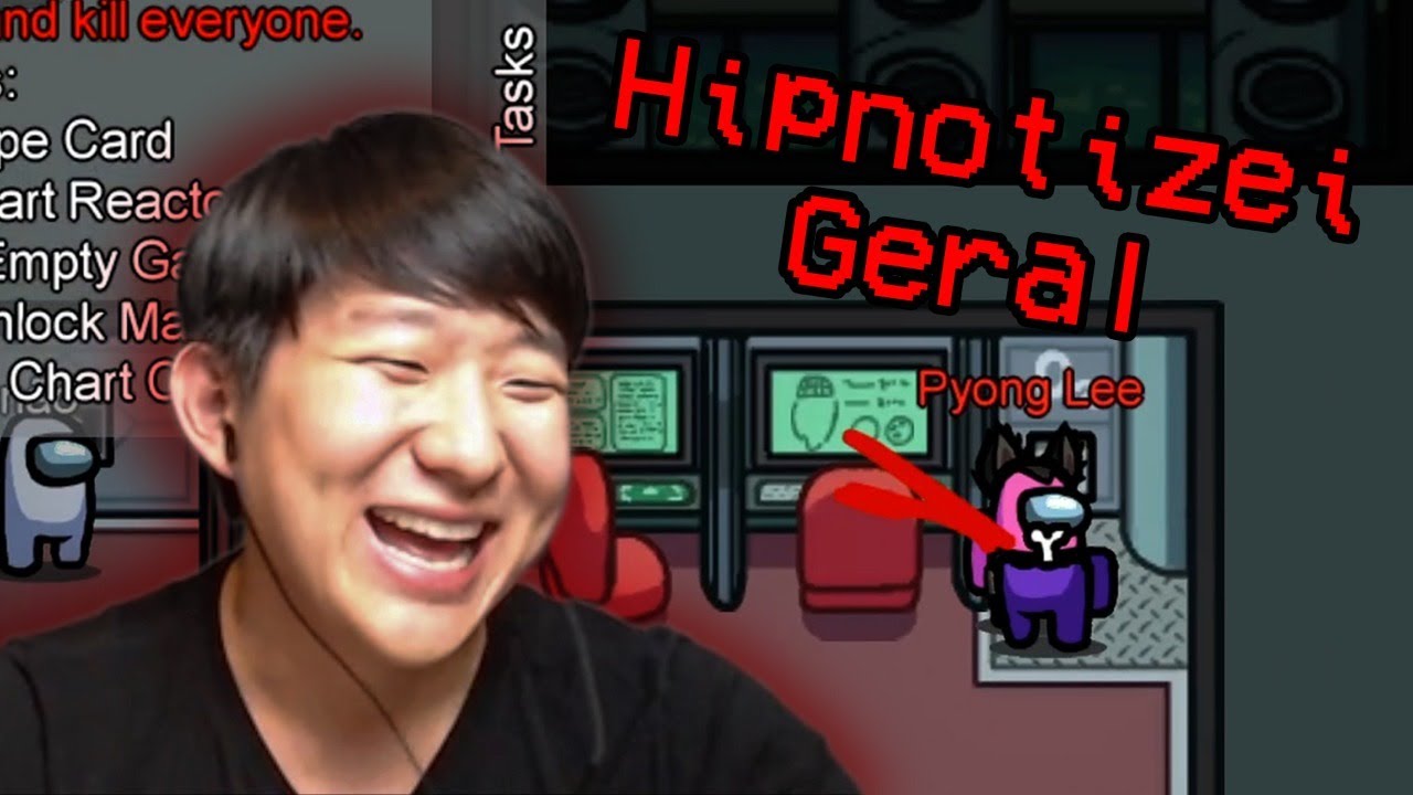 AMONG US COM HIPNOSE FICA FÁCIL? - YouTube