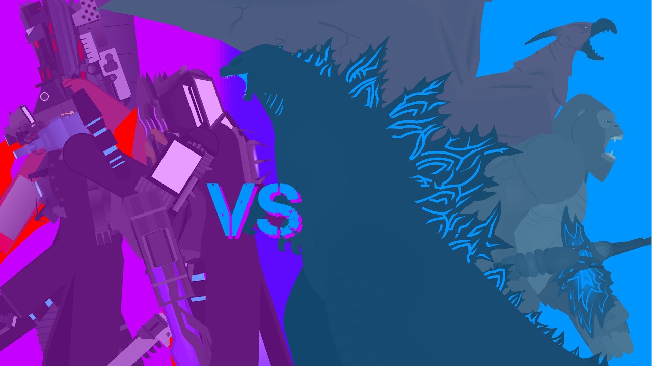 Godzilla vs tv man titan season 1 - YouTube