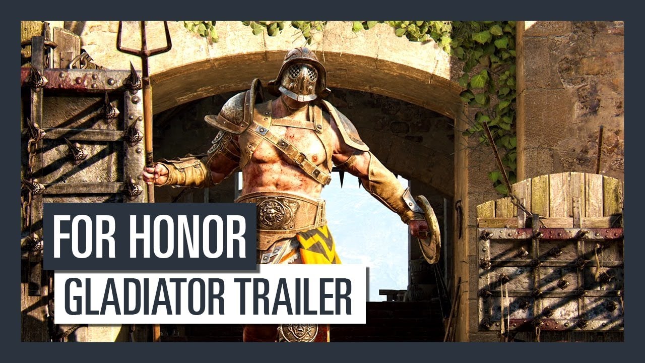 For Honor Grudge and Glory - Gladiator trailer - YouTube