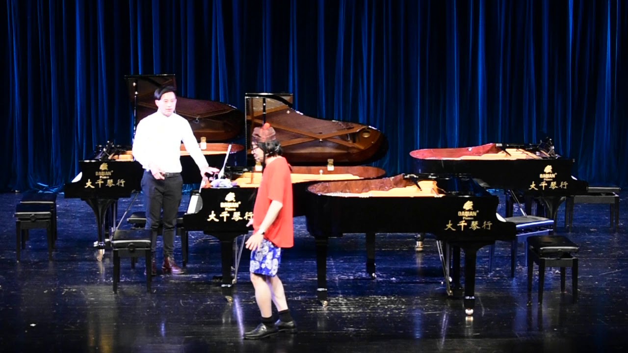 Piano Practise skit: Lawrence Ng; Yoon Sen Lee; - YouTube