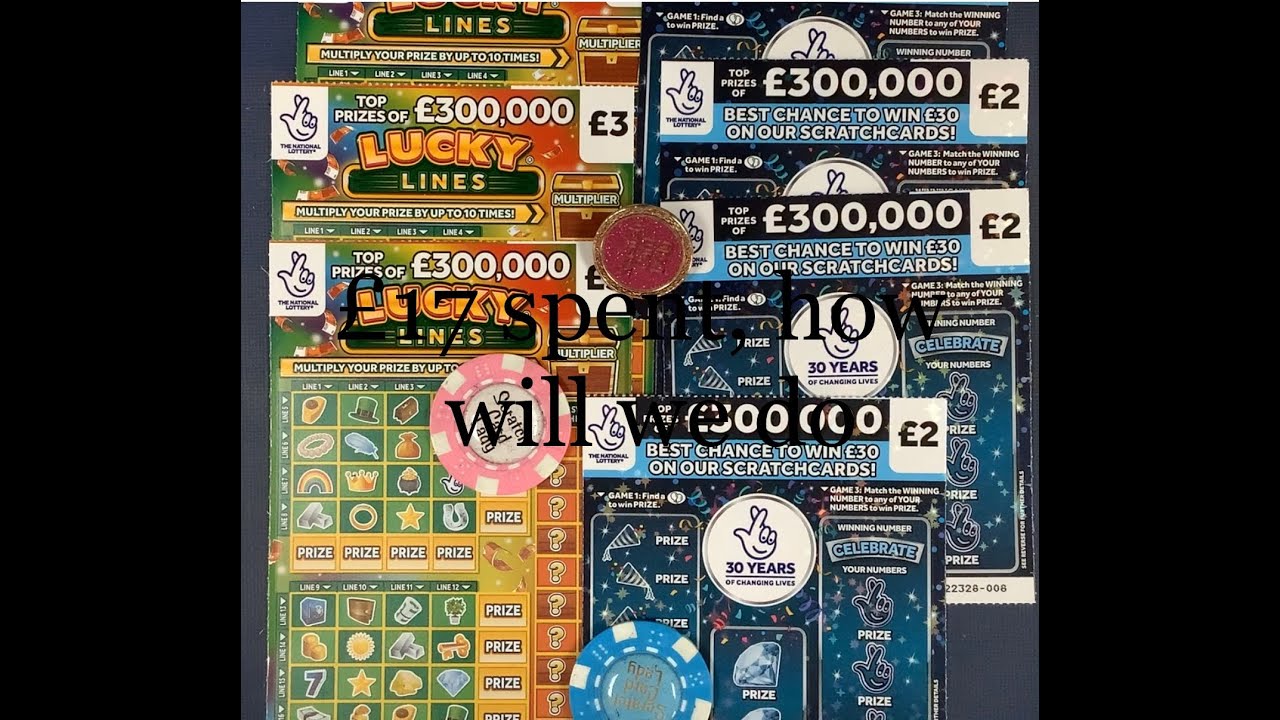 🤗🤗Today we have two of the UK National Lottery scratch cards, Lucky ...