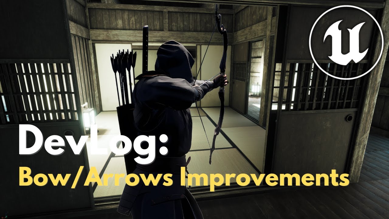 Ninja using bow and arrows—A Shadow's Trail - YouTube