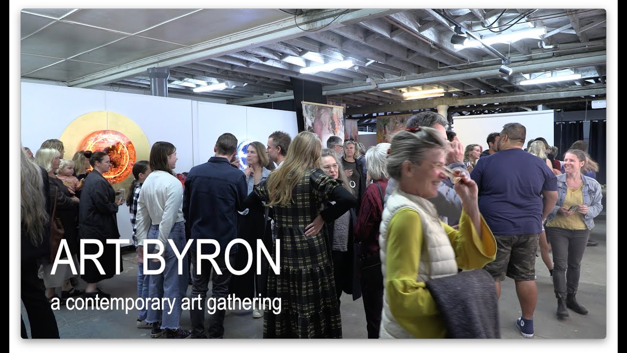Art Byron Contemporary Art Gathering - YouTube