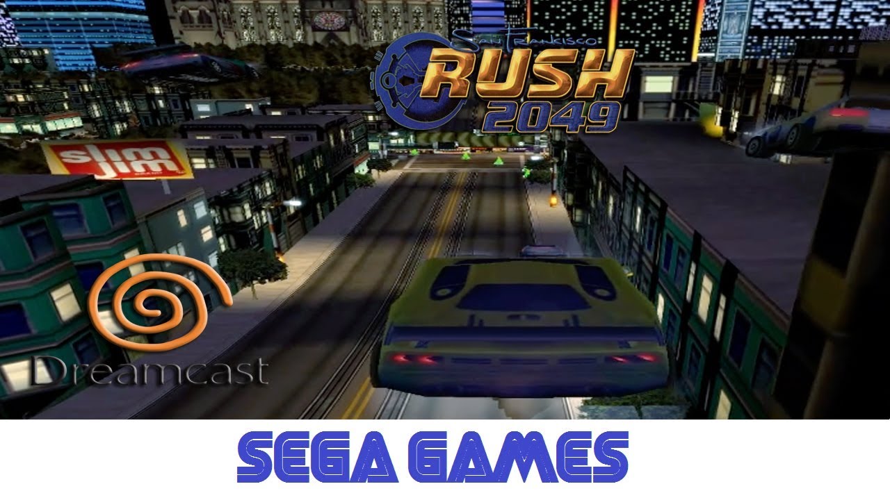 San Francisco Rush 2049 (Gameplay) Sega Dreamcast - YouTube