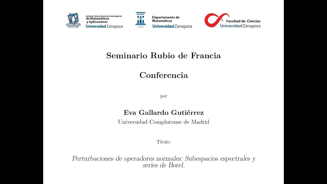 SRdF 21-10-28 Eva Gallardo - YouTube