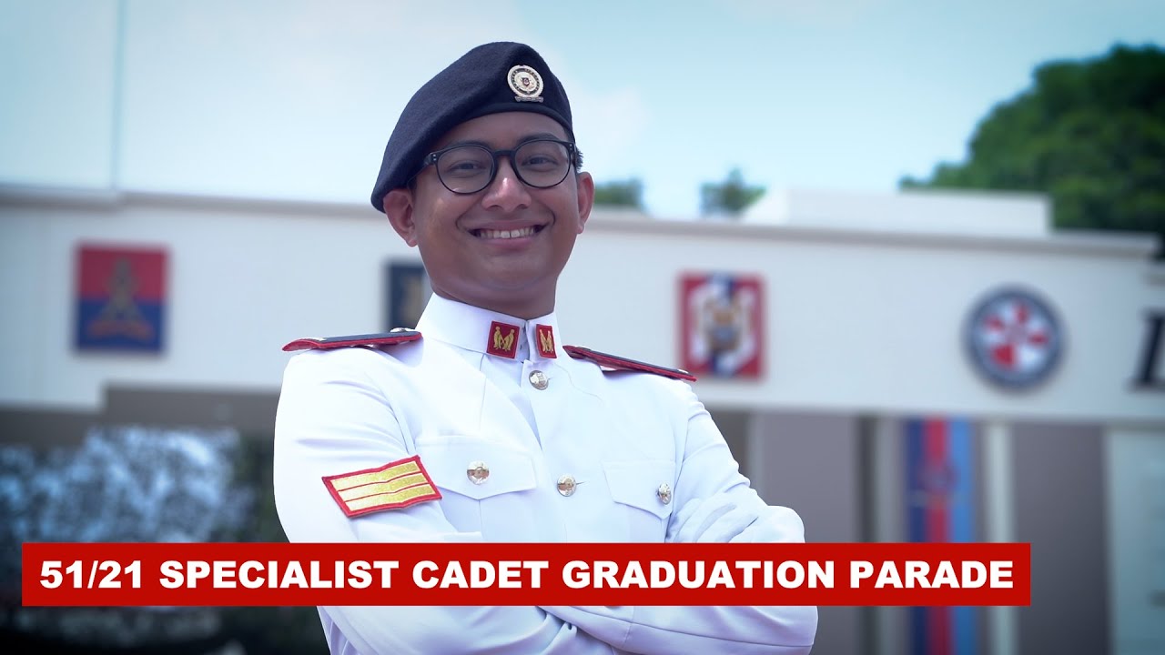 51/21 Specialist Cadet Graduation Parade - YouTube