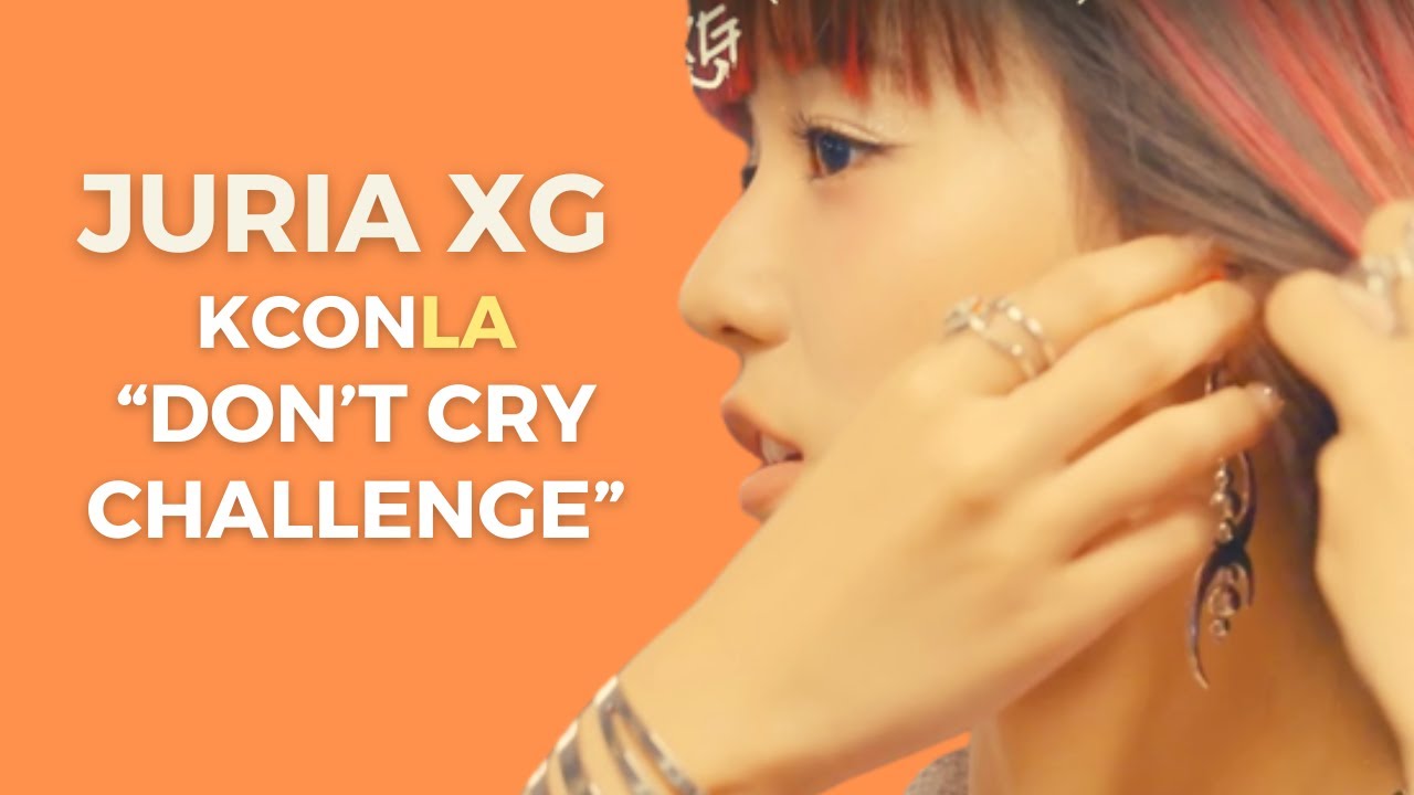 Juria at KCON LA 2023, It's ok to Cry #juria #xg #kconla #上田純利亜 #쥬리아 ...