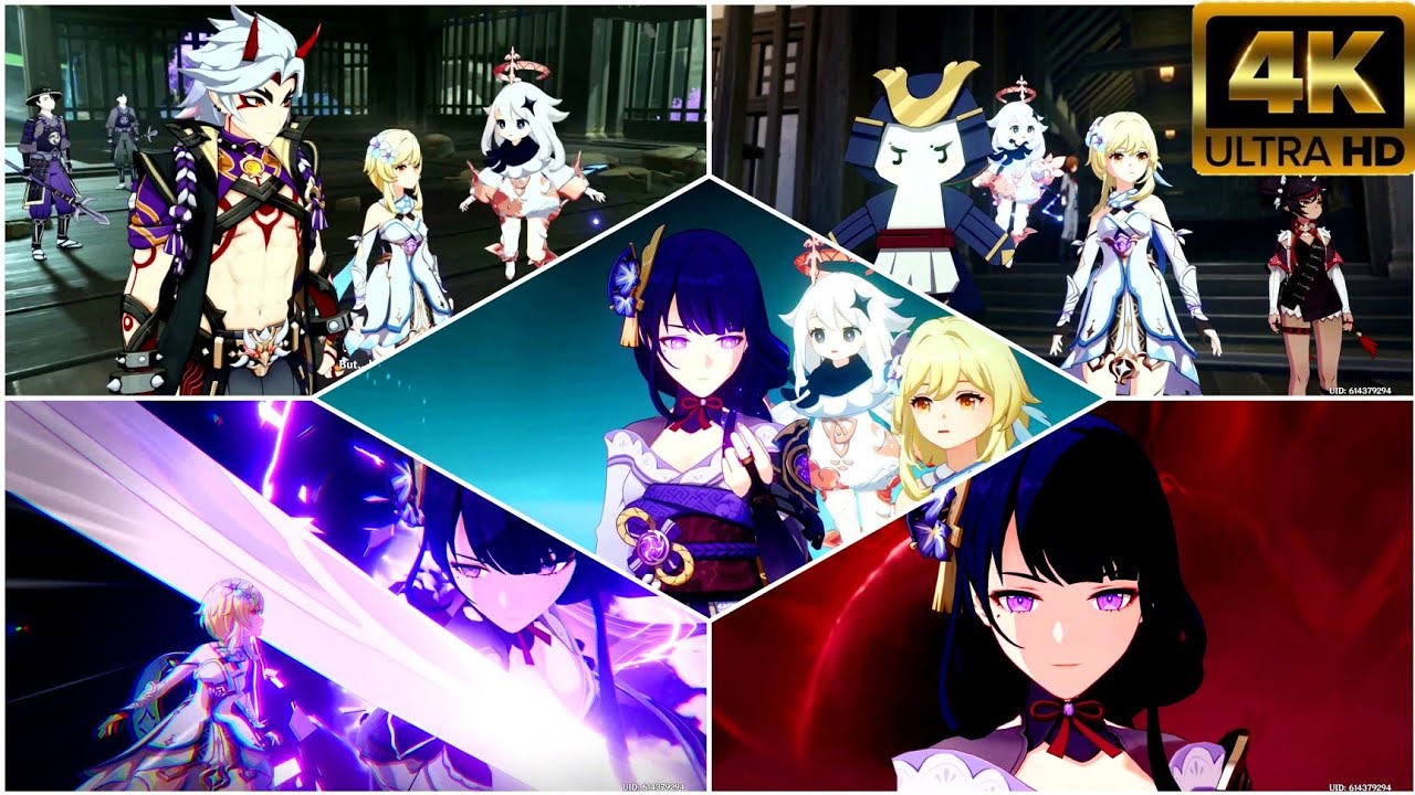 All : Inazuma Story & Event : Cutscenes | Genshin Impact - 4K 60FPS ...