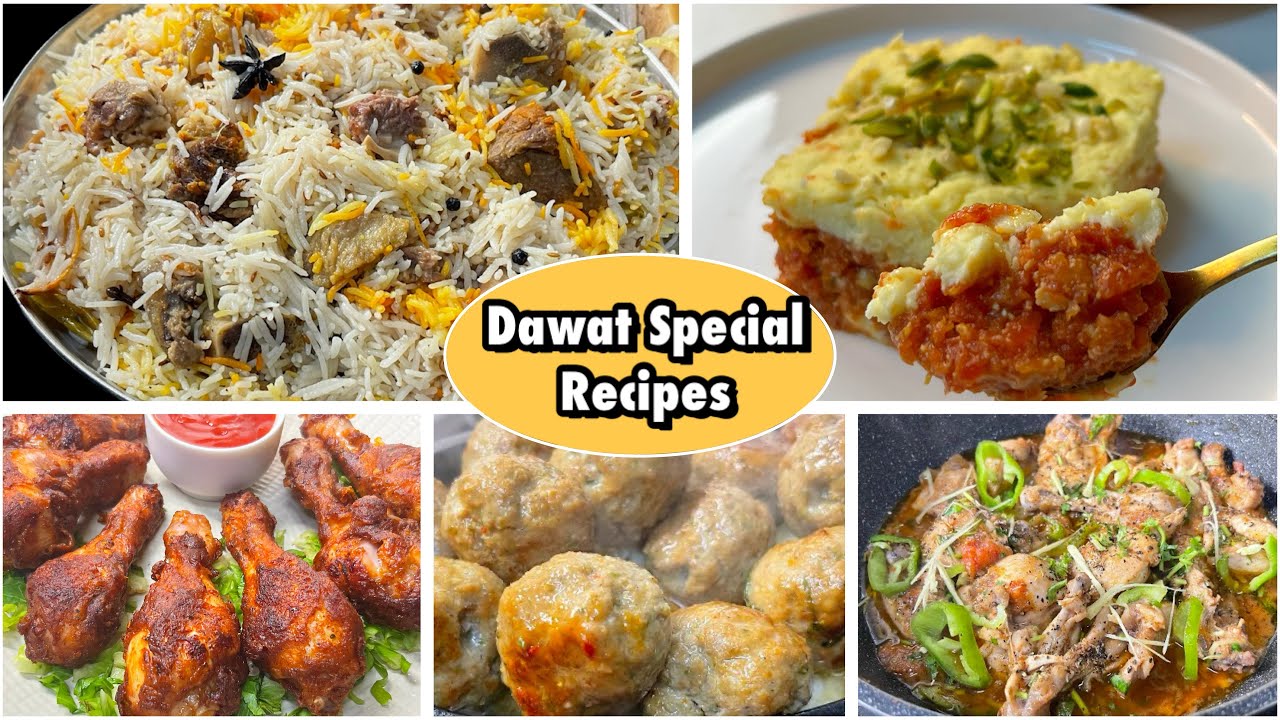 Complete Dawat Menu BUDGET FRIENDLY By cooking with sariya - YouTube