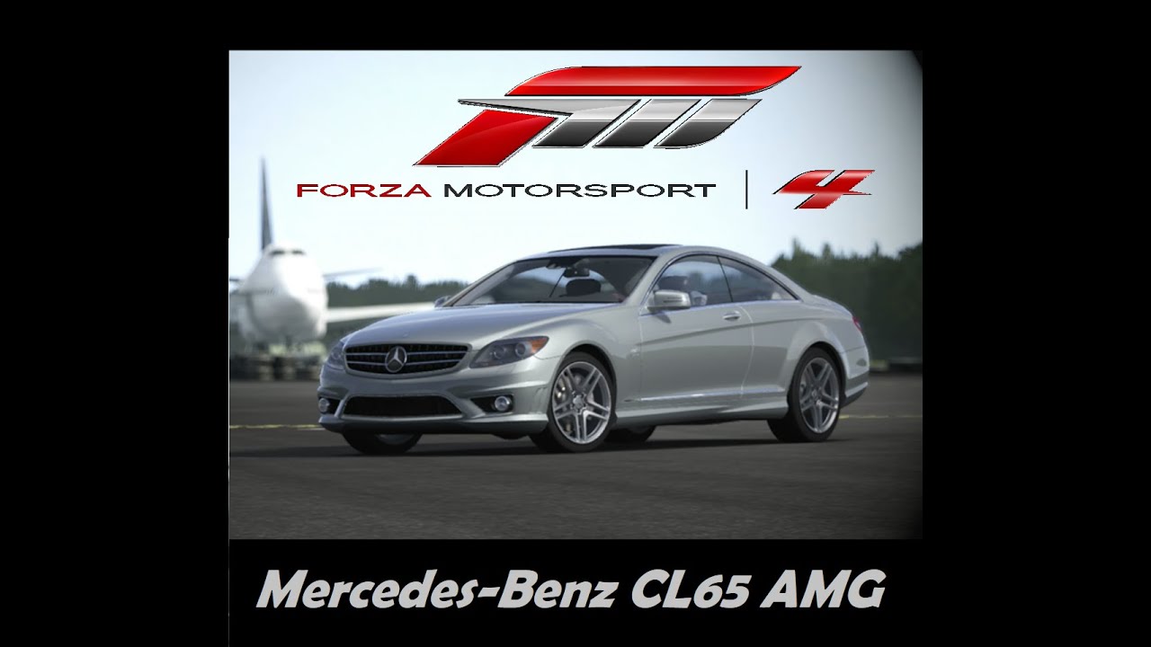 Forza Motorsport 4 - Mercedes-Benz CL65 AMG lap - YouTube