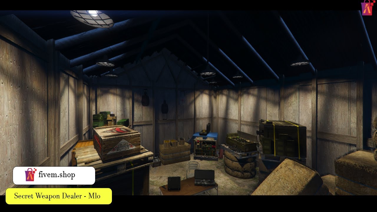 FiveM Secret MLO | FiveM Warehouse MLO #fivem #warehouse - YouTube