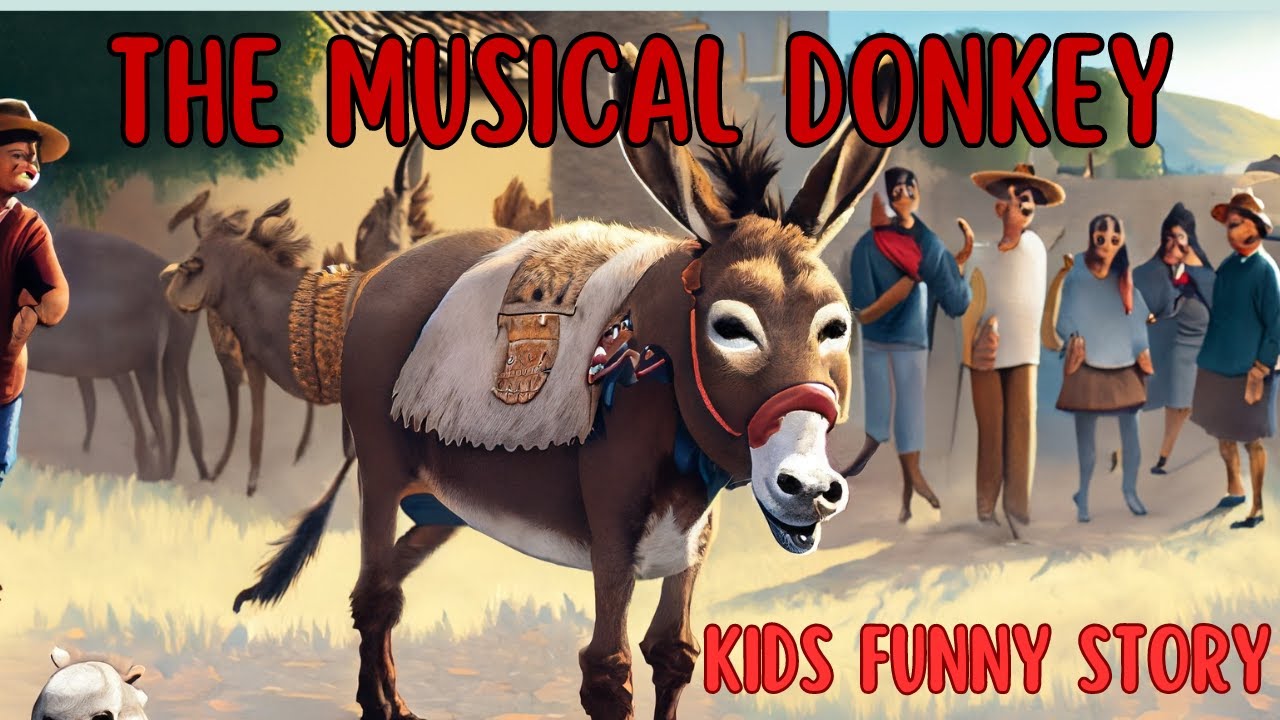 THE MUSICAL DONKEY | संगीतमय गधा | Hindi Bedtime Stories | Dreamy ...