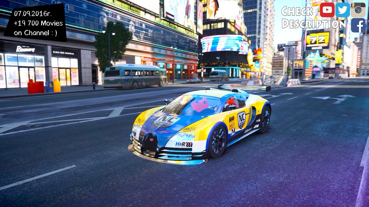 Bugatti Veyron 16 4 Body Kit Final NFS SHIFT 2 - GTA IV ENB - 2.7K ...