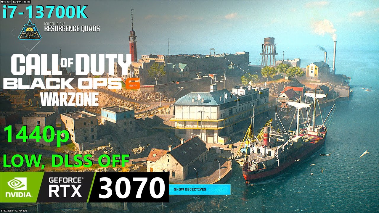 Warzone RTX 3070, i7-13700K, 1440p LOW - YouTube