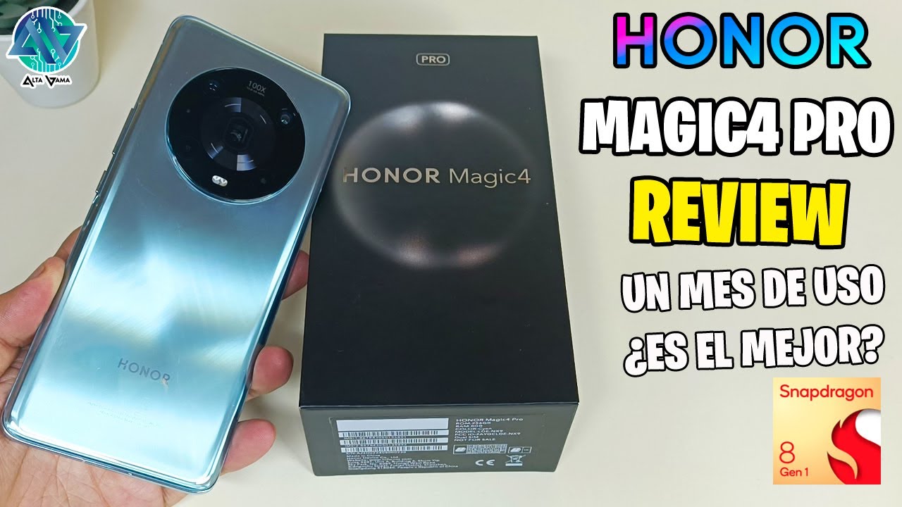 Honor Magic 4 Pro EN PERÚ: REVIEW 1 MES DE USO ¿Vale la pena? Snapdragon 8 Gen1 y carga 100W ...