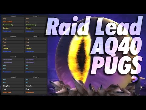 RAID LEAD AQ40 PUGS: HOW TO [Complete Guide]