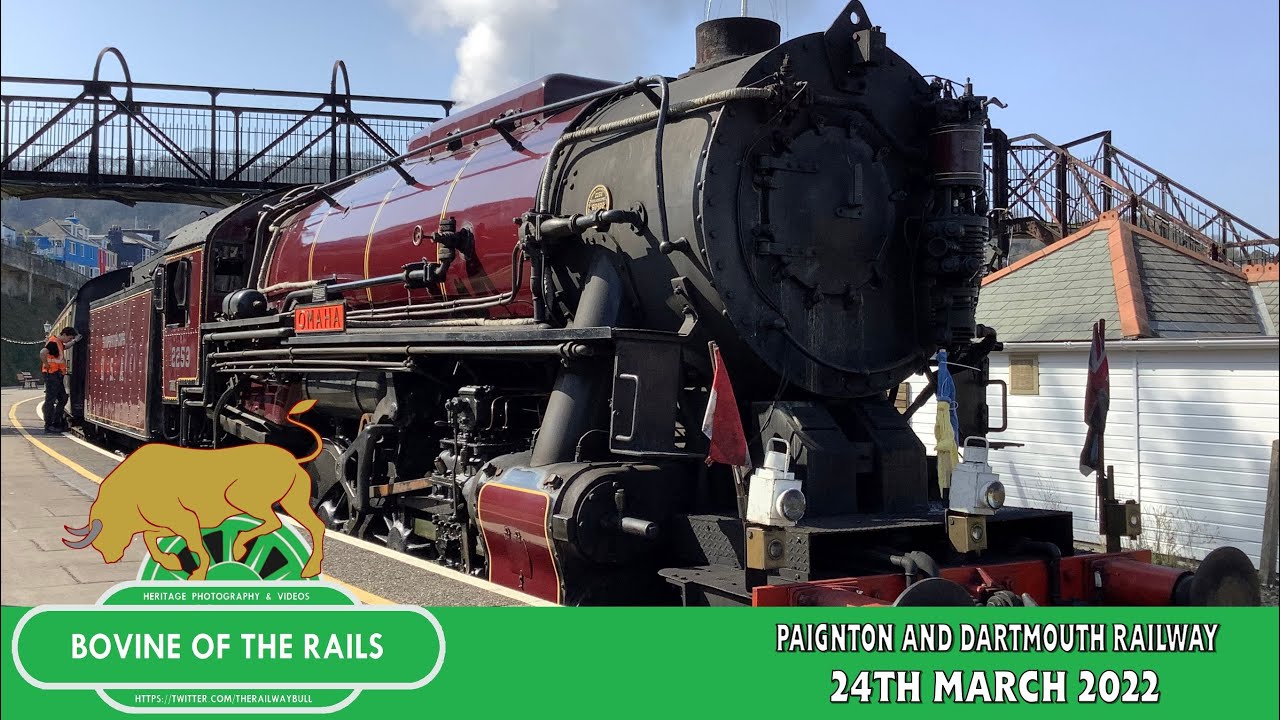 Paignton Steam Railway - 24th March 2022 - YouTube