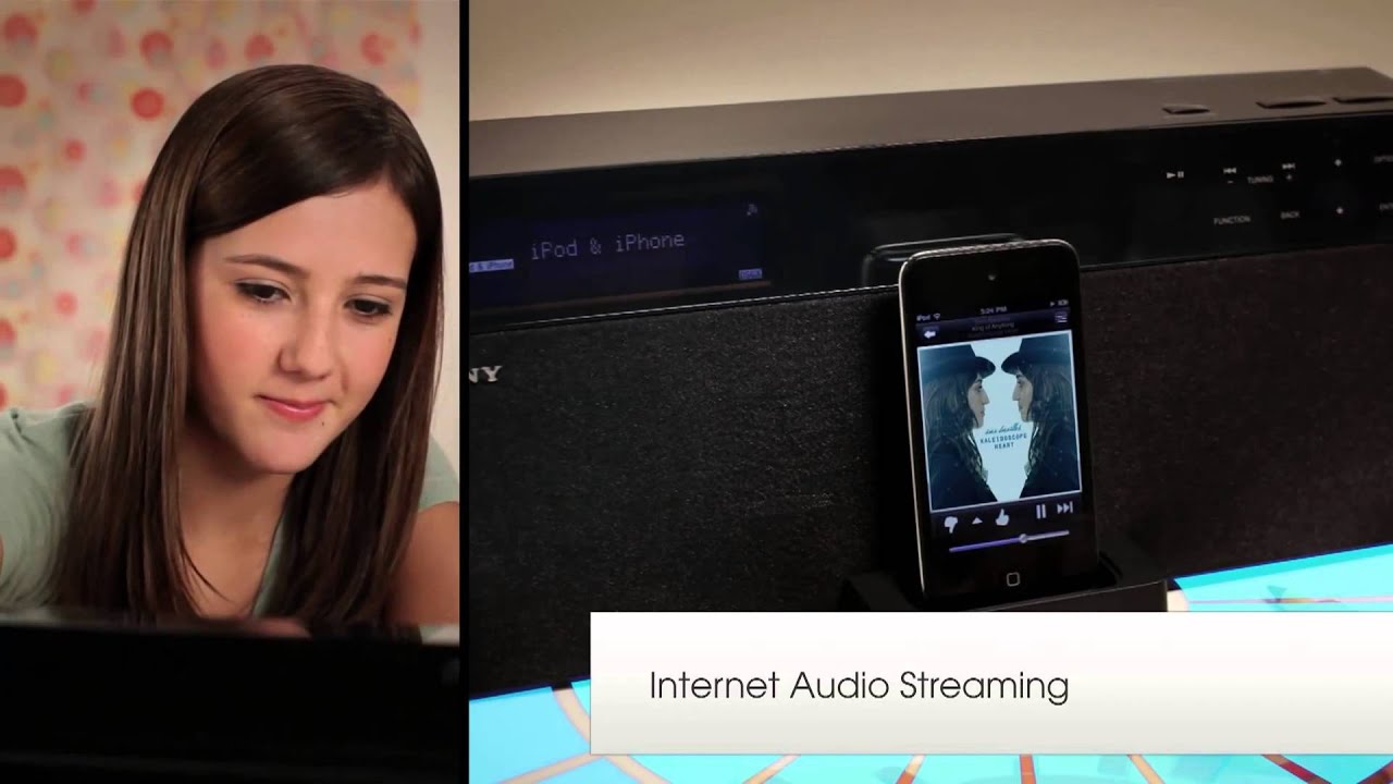 First Look Sony HomeShare Wireless Home Audio System Bedroom Overview ...