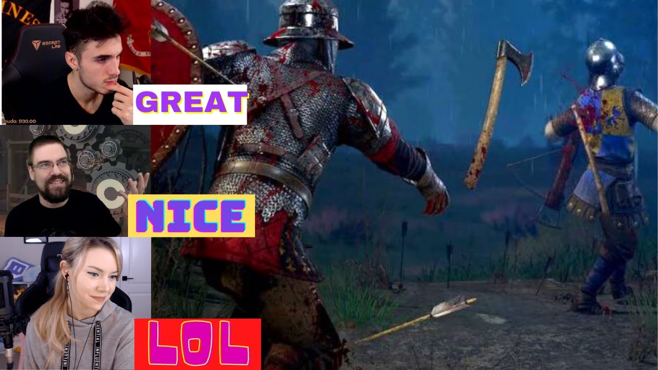 Streamers Reacts To Chivalry 2 | Chivalry 2 Funny & Best Moments ...