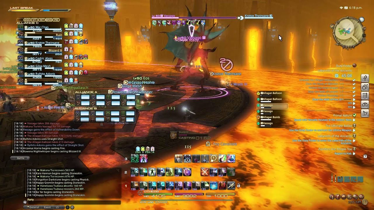 FFXIV: ARR Patch 2.1 Crystal Tower fight - Allagan Bomb - YouTube