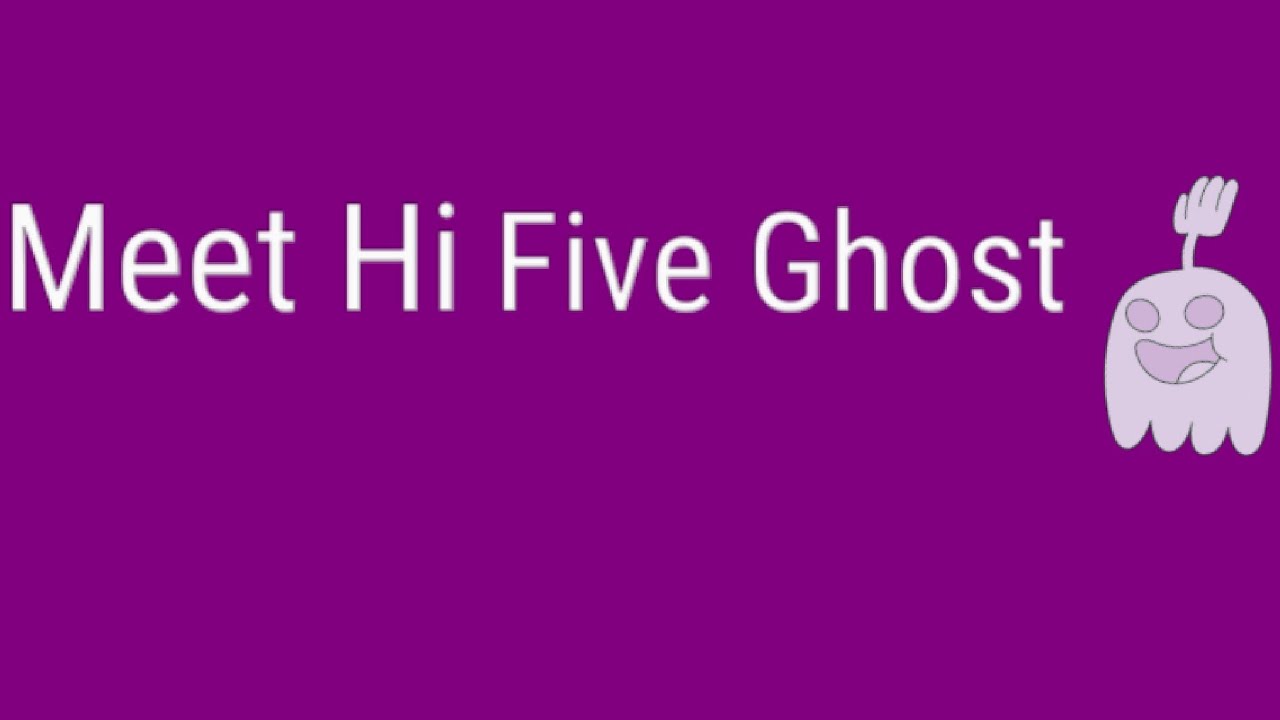 Meet Hi Five Ghost - YouTube