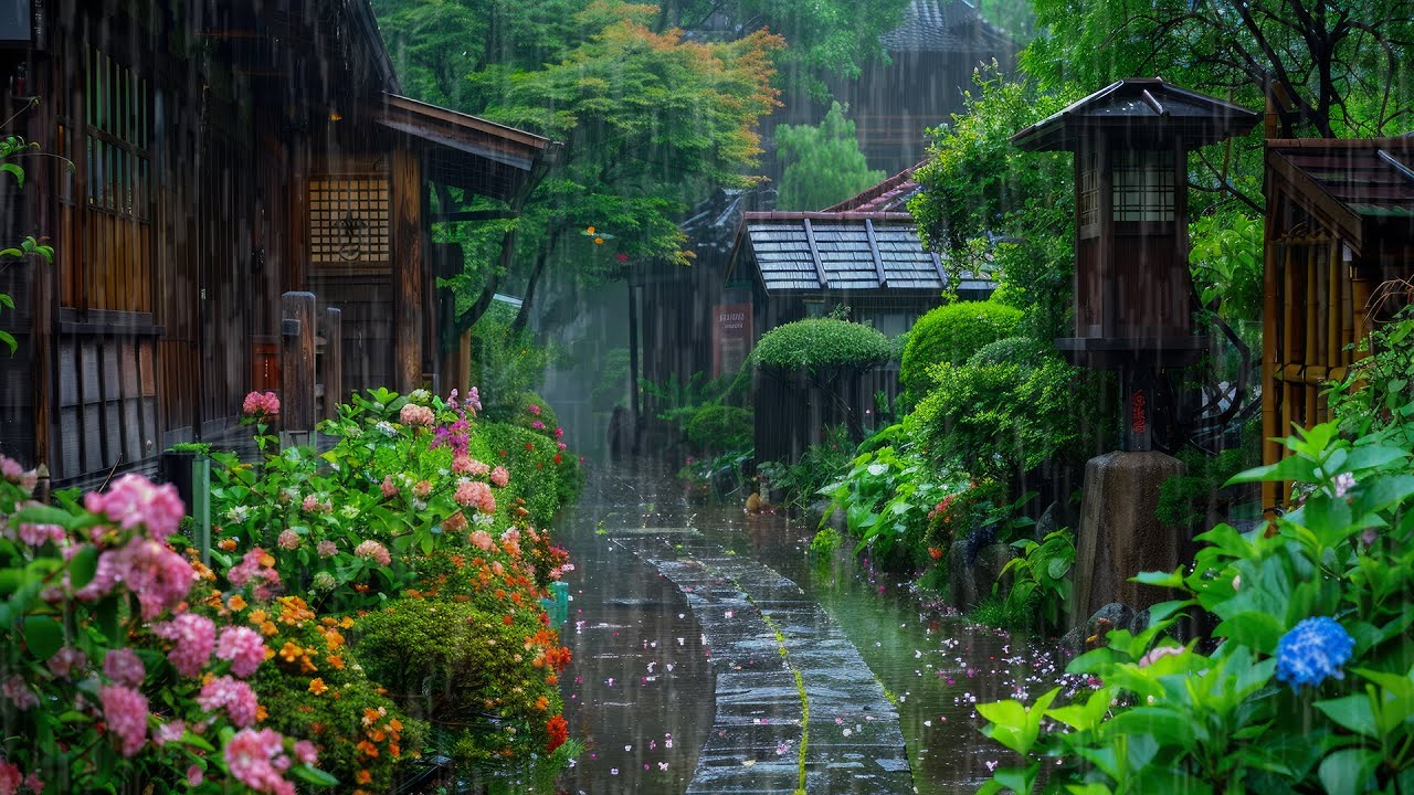 It's Raining Heavily Outside - Rain Sounds For Sleeping and Nature ...