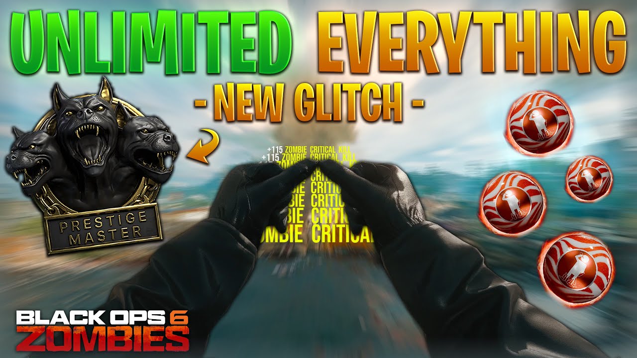 *NEW* SOLO Unlimited EVERYTHING Glitch in Black Ops 6: Zombies! ( SOLO ...