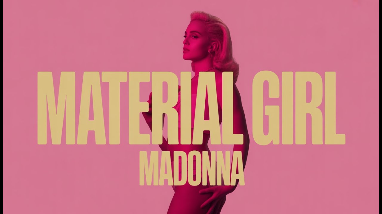 Madonna - Material Girl || Video Lyrics || AI Visual Remix (Cinematic ...